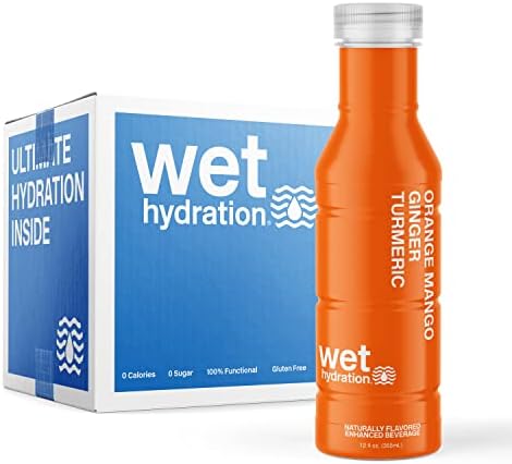 Wet Hydration - Functional Hydration Beverage - Flavored Water, Sugar ...