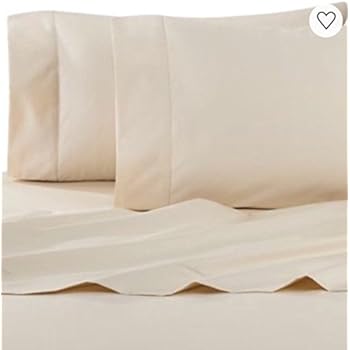 Amazon.com: Wamsutta Dream Zone King Sheet Set, Ivory Cream, 750 Thread ...