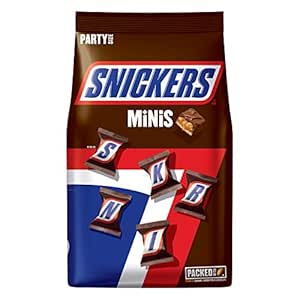 Amazon.com : Snickers Minis Size Chocolate Candy Bars 40-Ounce Bag ...