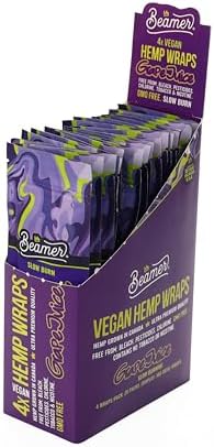 سعر Beamer Grape Juice Wraps 110mm Blunt Size Display (25pks of 4) فى ...