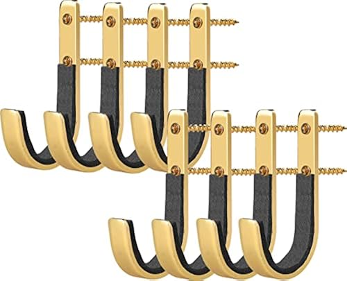 GOHIKING Gun Rack Storage Rifles Shotgun Hooks 4Pairs Wall Mount ...