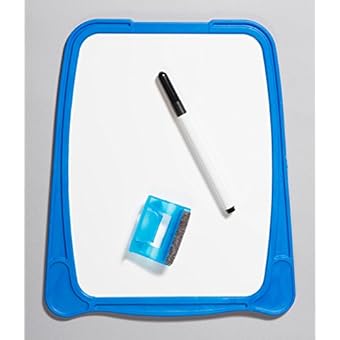 Scribble 'Mini' Kids Hand Held Double Sided Whiteboard in Blue - Epic ...