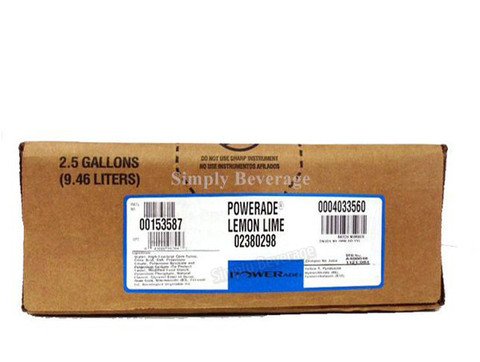 Amazon.com : Powerade Mountain Blast Syrup 2.5 Gallon Bag in Box BIB ...