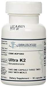 Amazon.com: Ultra K2 (Menatetrenone) - 90 Capsules by Complementary ...