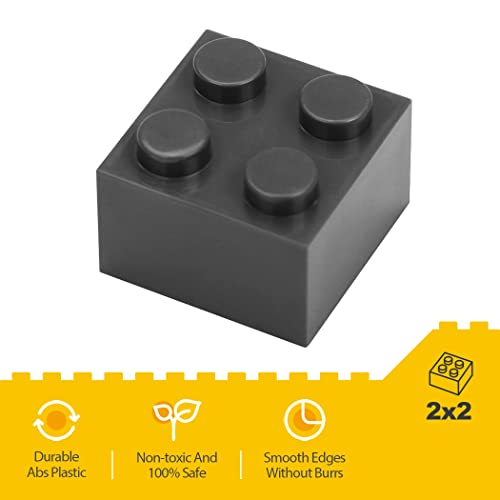 Etarnfly Classic Building Bricks, 360 Piece 2x2 Building Blocks STEM ...