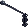 Amazon.com: Swing Arm Curtain Rod for Front Door & Window Panels ...