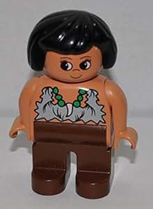 Amazon.com : Lego Hawaiian Girl - Duplo Action Figure - Collectible ...