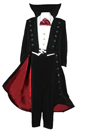 Amazon.com: Men's Deluxe Count Dracula Vampire Theatrical Quality ...