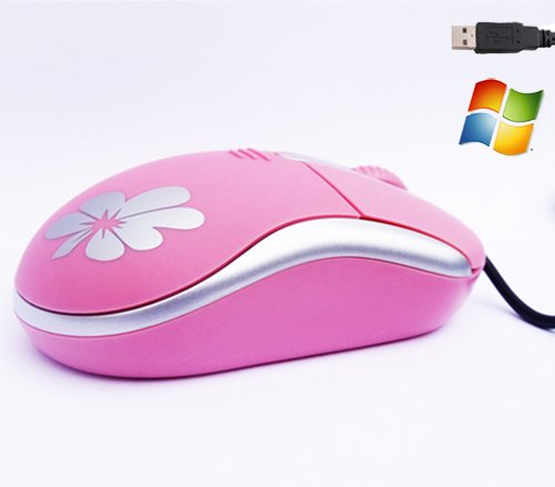 Amazon.com: Pink Mouse, Optical Pink Mouse, Mini Mouse, Pink Mouse for ...