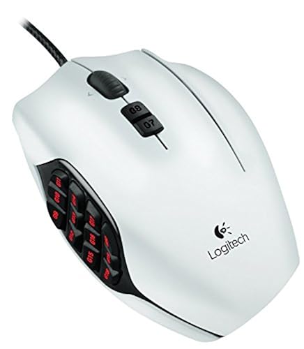 Logitech G600 MMO Gaming Mouse, White in Kuwait | Whizz Gaming Mice