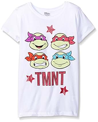 Amazon.com: Teenage Mutant Ninja Turtles Girls' T-Shirt: Clothing