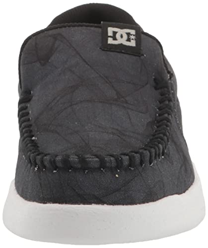 DC Men's Villain 2 Casual Slip On Skate Shoe Slipper Black/Print 18 for ...
