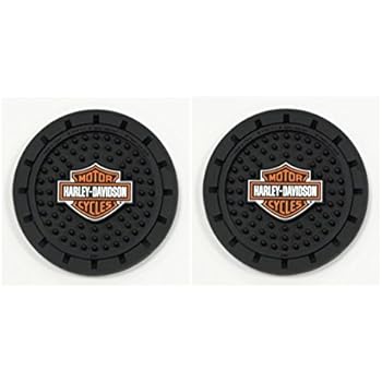 Amazon.com | Harley-Davidson Skull Coasters Set - 4 Rubber Coasters HDL ...