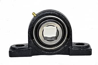 Tufline TPBT60 1 1/8" Square Bore Disc Harrow Bearing GW208PPB5 - P208 ...