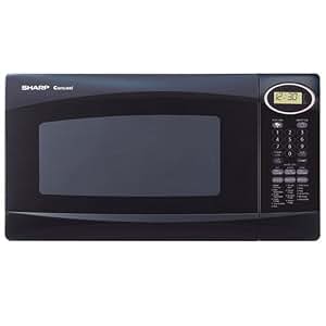 Amazon.com: Sharp R-308KK 1-Cubic-Foot 1100-Watt Microwave Oven, Black ...