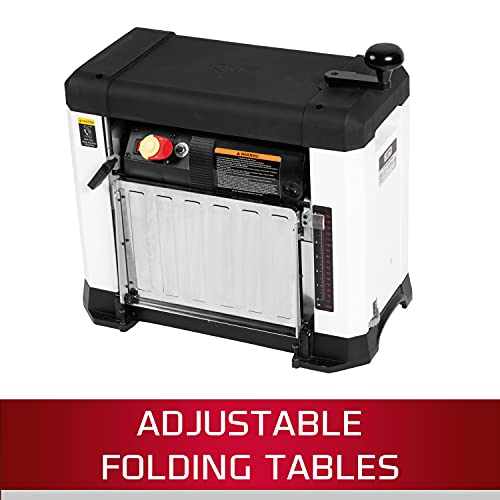 JET 13-Inch Benchtop Planer, Helical Style, 18/26 FPM, 1Ph 120V (JWP ...