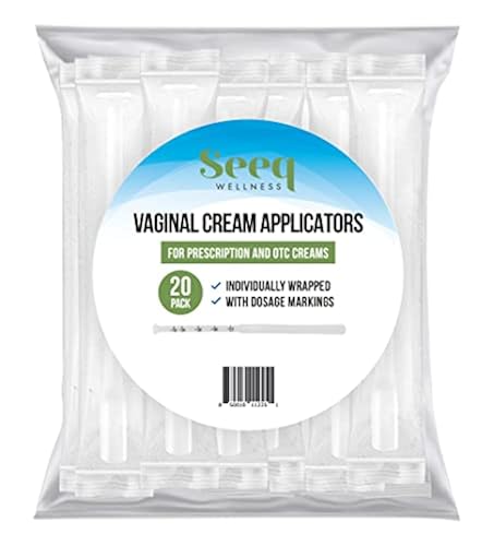 Disposable Plastic Vaginal Cream Applicators: to Fit Preseed Lubricant ...