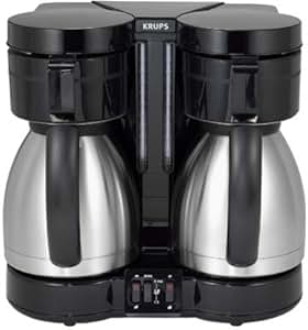 Amazon.com: Krups Duothek Thermal 20 Cup Coffee Maker - Stainless ...