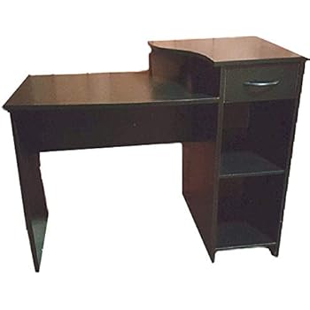 Amazon.com: Office Desk 41 Inch Computer Rustic Farmhouse Corner Work ...