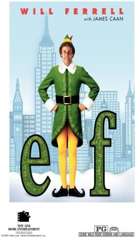 Amazon.com: Elf (Full Screen Edition) [VHS]: Will Ferrell, James Caan ...
