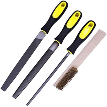Bastard Cut Mill File Flat, 8 Inch Flat Hand File with High Carbon ...