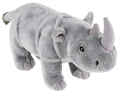 Wildlife Tree 9 Inch Rhinoceros Rhino Stuffed Animal Floppy Plush ...