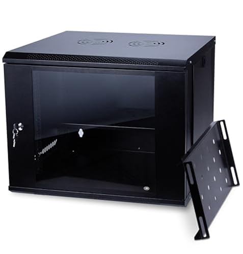 CHEALON 6U Network Cabinet Wall Mount Server Rack Cabient for 19 Inch ...
