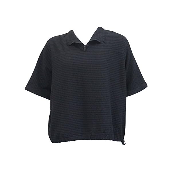 Ezze Wear Women’s Dotty Gauze Riley Cotton Shirt Tunic Top - NotImported.ca