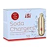 iSi Classic Sodamaker & Soda Siphon Charger Set, 10-Pack - Stainless ...