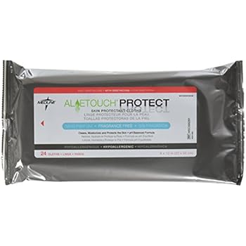 Amazon.com: Medline Readyflush Biodegradable Flushable Wipes, 24 Count ...