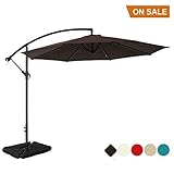 Review for Sumbel Outdoor Living Offset Hanging Umbrella 10 Ft Cantilev ...