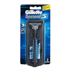 Gillette Sensor 3 System Razor: Amazon.co.uk: Health & Personal Care