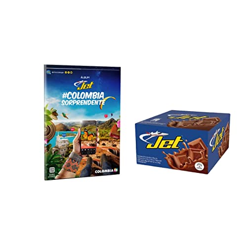 Jet Milk Chocolate Bars | FREE "Colombia Sorprendente" Special Album ...