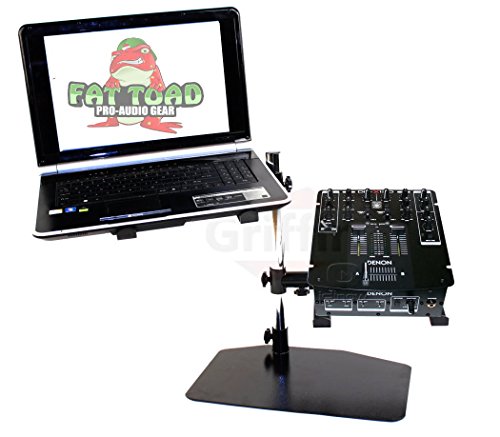 Double DJ Laptop Stand By FAT TOAD | 2 Tier PC Table Holder | Portable ...