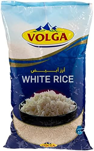Volga White Rice, 5 Kg price in UAE | Amazon UAE | supermarket kanbkam
