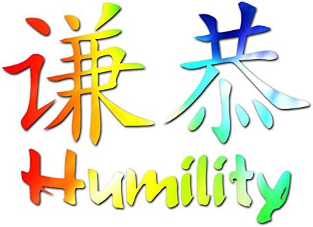 Amazon.com: Chinese Symbols"Humility" Vinyl Decal Sticker - 16.75" x 12 ...