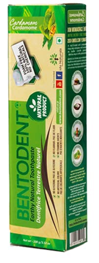 Bentodent Natural Toothpaste for Entire Family Incl Kids - (Cardamom ...