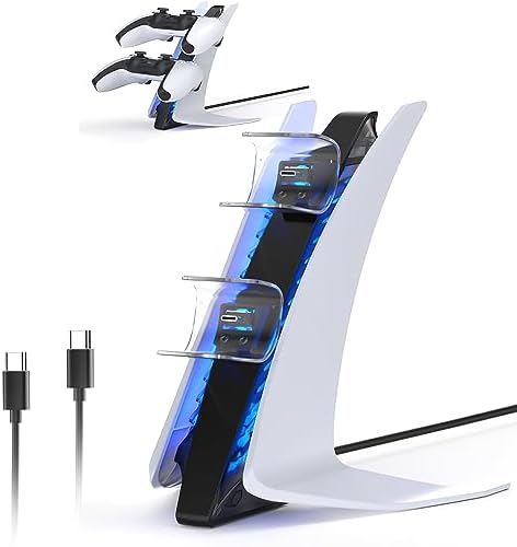 Dobe PS5 Controller Charging Station for Playstation 5 Controller ...