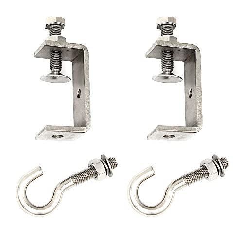 2" Aluminum Beam Hook; Alumawood Beam Hook; Hooks for Steel Rectangular ...