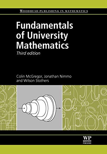 Amazon.com: Fundamentals of University Mathematics: 9780857092236 ...