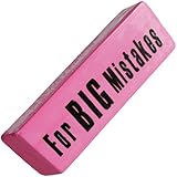 Silly Eraser for Big Mistakes, Pink: Amazon.co.uk: Kitchen & Home