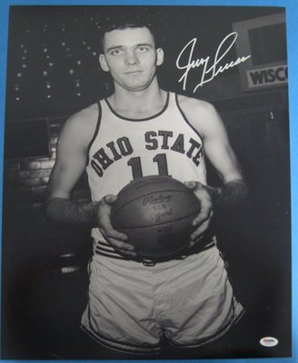 Autographed Jerry Lucas Photo - OHIO STATE BUCKEYES 16x20 PSA DNA ...
