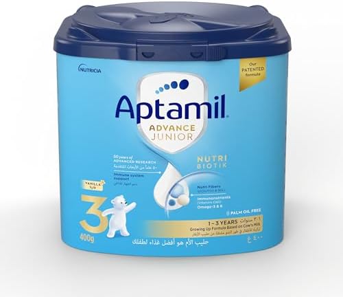 Aptamil Advance Junior 3 Growing Up Formula from 1-3 years, 400g price ...