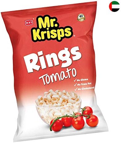 Mr Krisps Potato Rings Tomato Flavour, 80 gm price in UAE | Amazon UAE ...