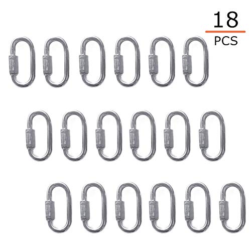 Ring Screws 6-Pack Quick Chain Link Connector, M6 1/4 304 Stainless ...
