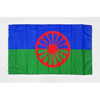 Amazon.com : AZ FLAG Gypsy Flag 3' x 5' - Traveller Flags 90 x 150 cm ...