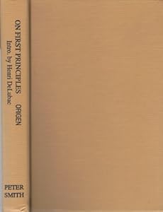 On First Principles book by Origen