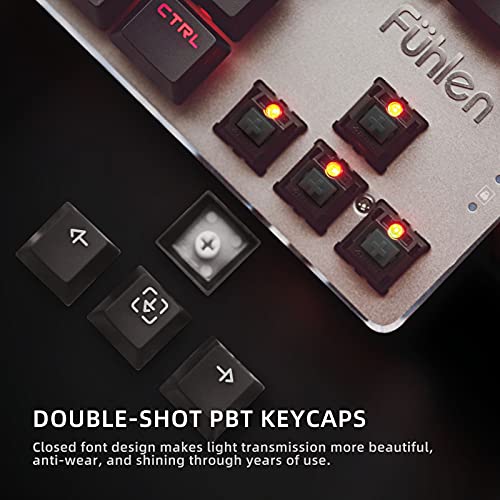 Fuhlen G87 Mechanical Keyboard 87 Keys - Tactile & Clicky Cherry MX ...
