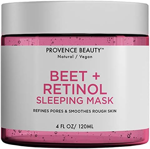 Beet and Retinol Gel Face Mask - Hydrating Face and Neck Moisturizer ...
