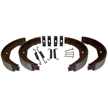 Amazon.com: Crown Automotive 68003589AA Parking Brake Shoe and Lining ...